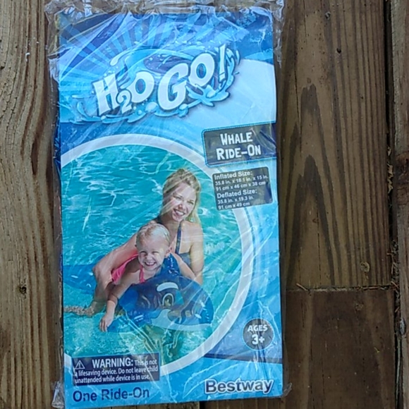 H20 GO | Swim | H2 Go Whale Ride On Pool Float Toy | Poshmark